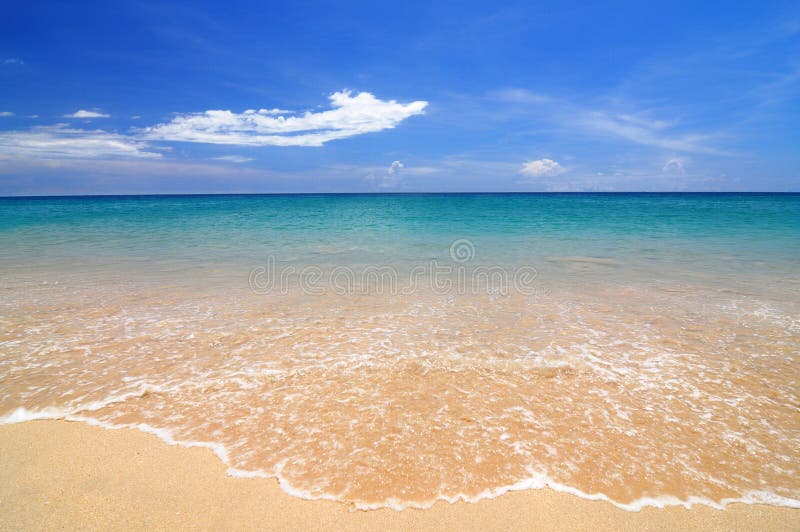 The Beach bright daylight. stock image. Image of tourism - 96307263