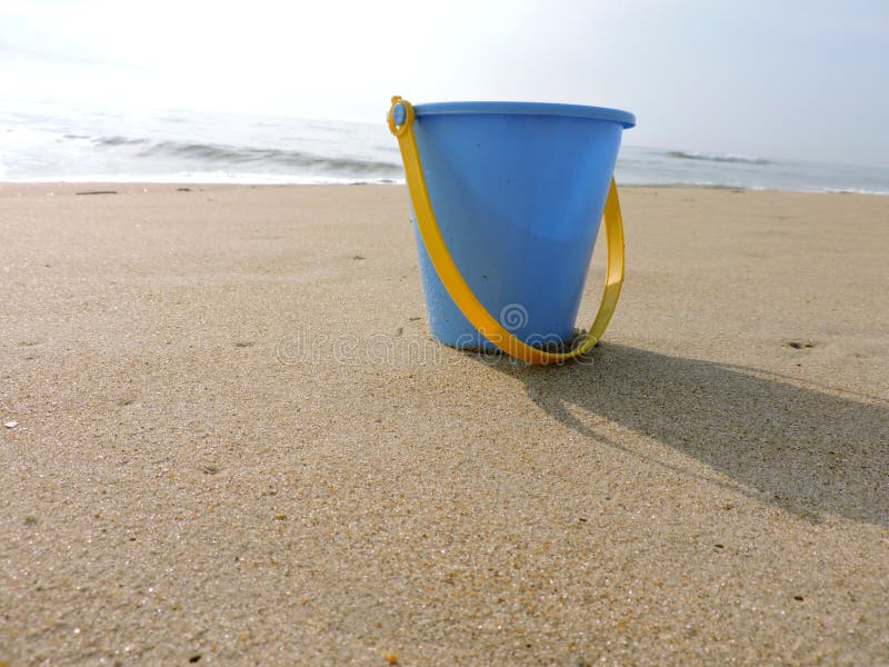 Beach bucket stock image. Image of playing, summer, blue - 93281939