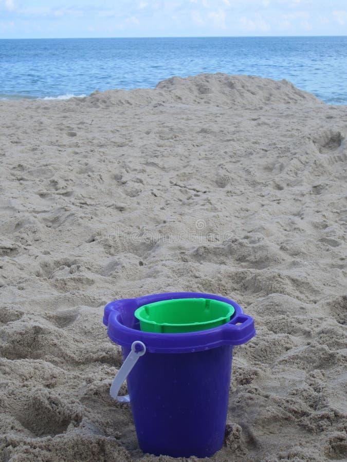 Beach Bucket stock photo. Image of sand, beach, bucket - 44284212