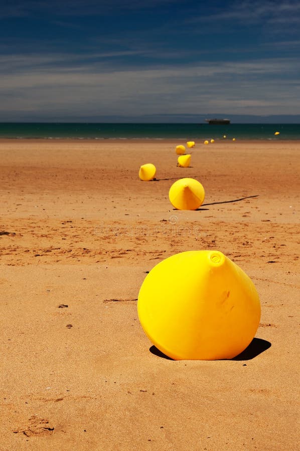 Beach buoys stock image. Image of buoys, abstract, tourism - 16006417