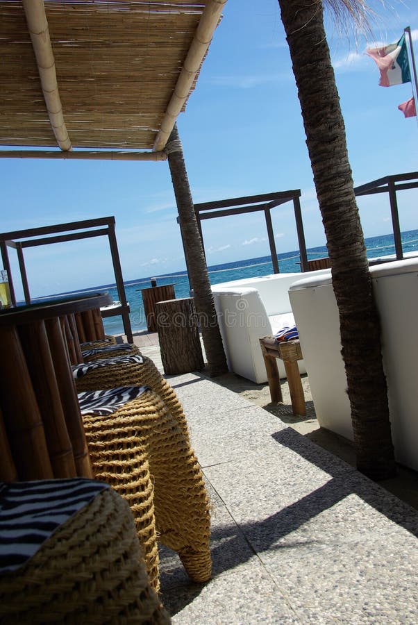 Beach cafe stock image. Image of enjoy, relax, coastal - 2435051