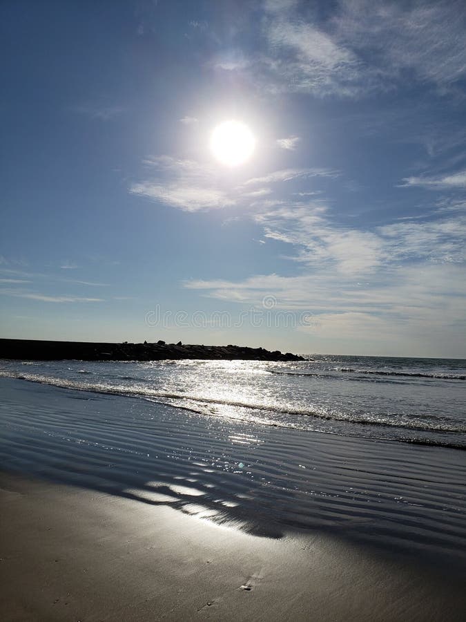 Beach calm sun stock photo. Image of calm, beach, calma - 129653854