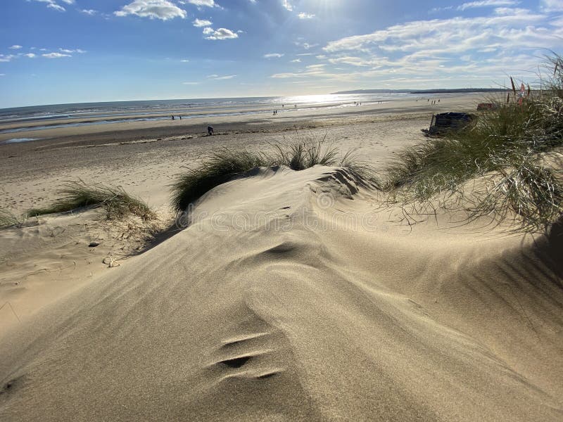 Camber Sands Beach Rye East Sussex Uk Camber Is A Flat Sandy Beach