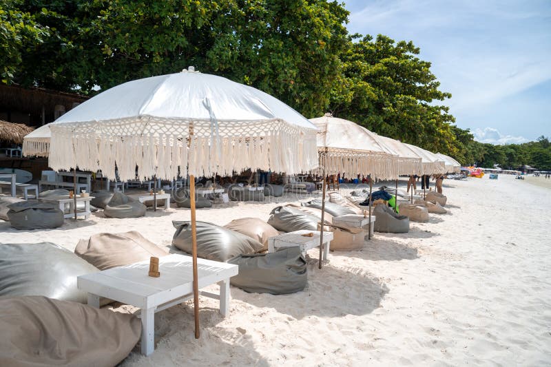The Beach Chair Feel Like To Relax this Summer Time Stock Image - Image ...