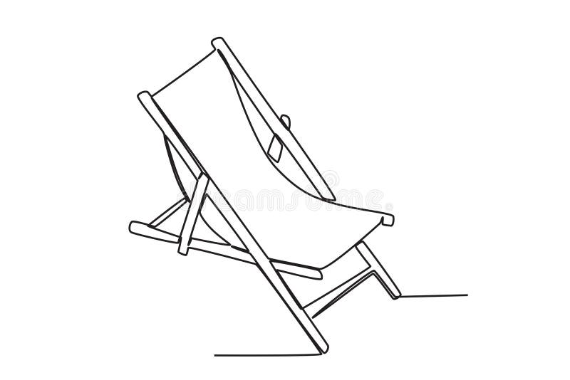 One Line Drawing Sunbathing Stock Illustrations – 33 One Line Drawing ...