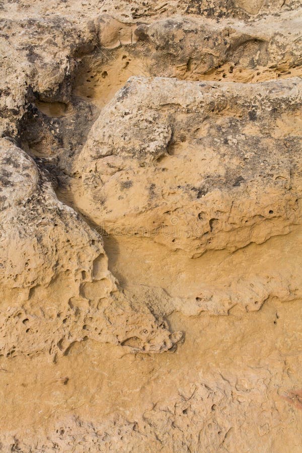 Beach clay rock stock photo. Image of stone, mallorka - 274889276