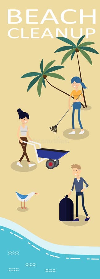 Beach Cleanup Stock Illustrations – 1,622 Beach Cleanup Stock ...