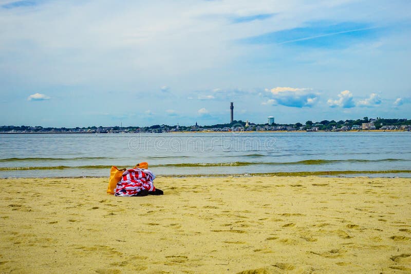 The Beach on a Clear Summer Day in Provincetown, Cape Cod ...