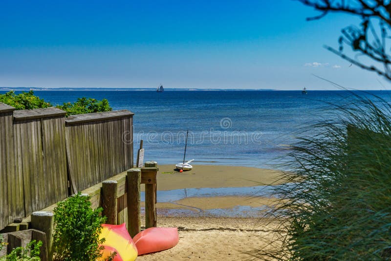 The Beach on a Clear Summer Day in Provincetown, Cape Cod ...