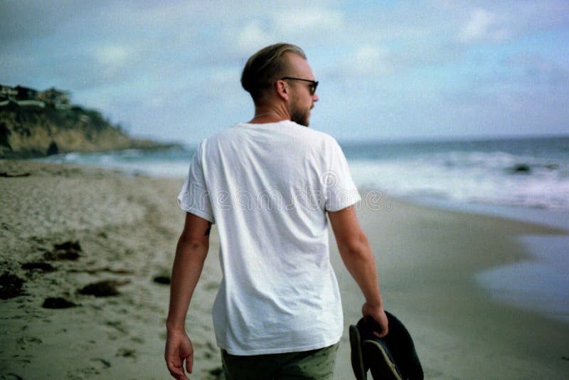 Beach, Clouds, Daylight, Human Stock Image - Image of leisure, daylight ...