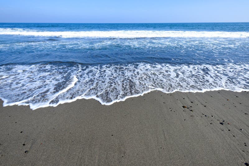 Beach coastline stock photo. Image of wave, tranquil - 26373554
