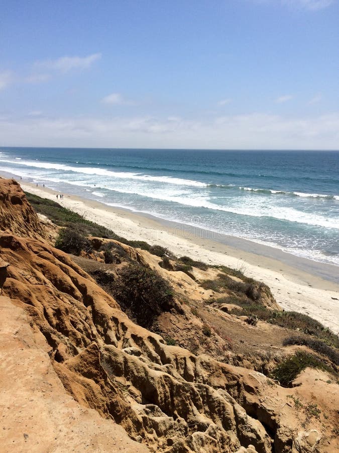 Beach coastline with waves stock photo. Image of coral - 170531560
