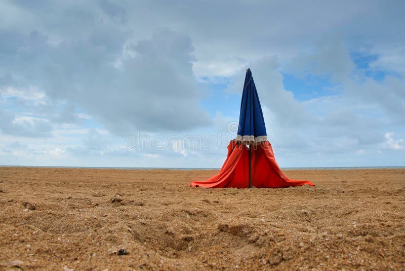 Beach in cold weather stock photo. Image of relaxation - 13080208