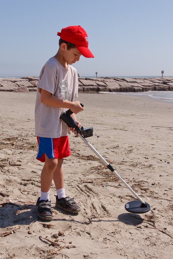 Beach Combing stock image. Image of treasure, activity - 20059831