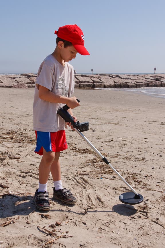 Beach Combing stock image. Image of treasure, activity - 20059831