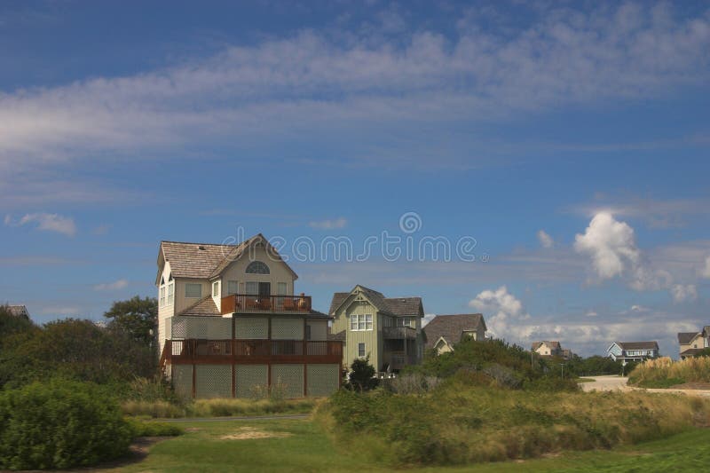 Beach Community stock image. Image of house, home, community - 1497537