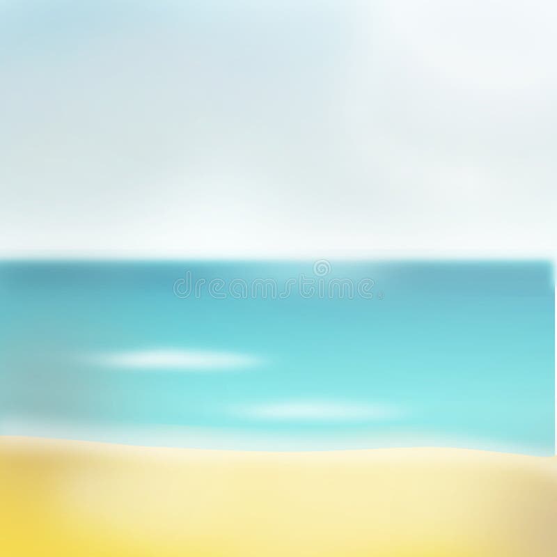 Beach stock illustration. Illustration of rest, colorful - 41142598