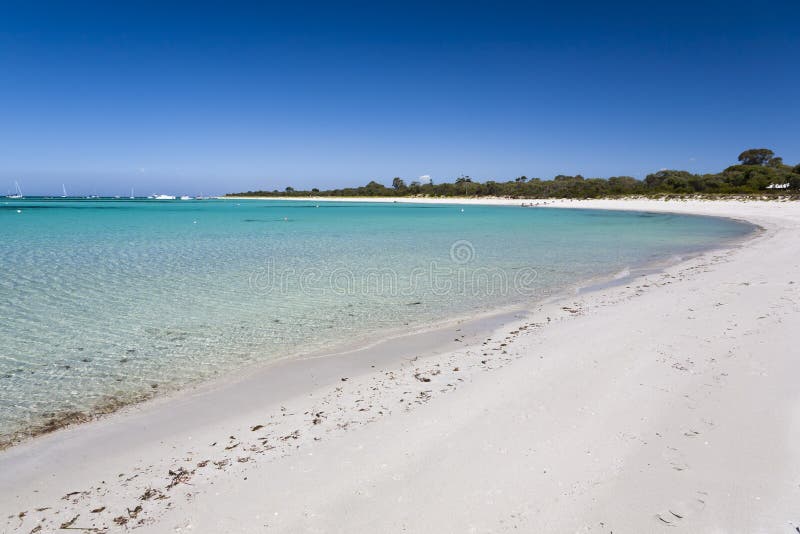 Beach at Dunsborough stock image. Image of oceania, western - 18972119