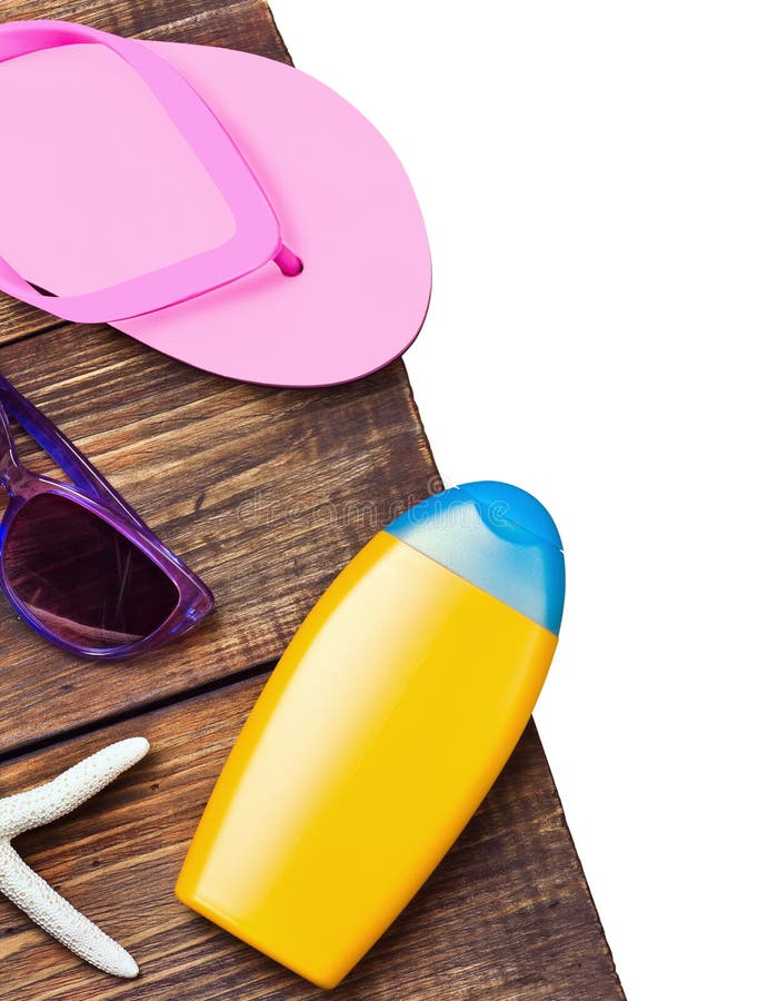 Beach Equipment and Accessories Stock Image - Image of resort ...