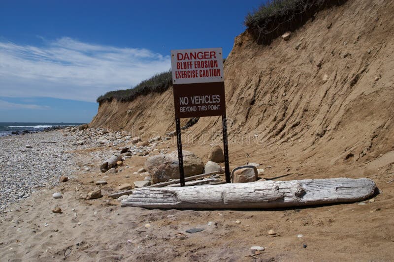Ocean Cliff Drop-Off stock photo. Image of geological, hazardous - 814578