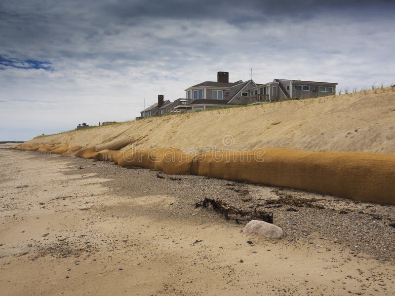 Beach Erosion Control stock image. Image of environmental - 12527537