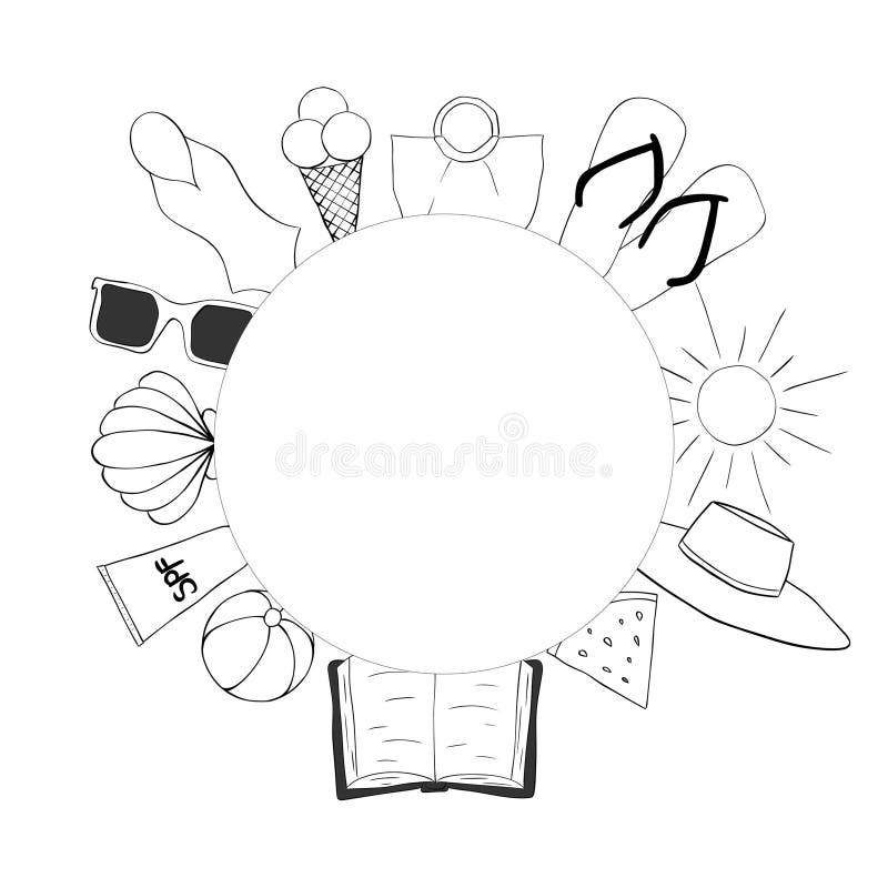 Round Frame Template Stock Illustrations – 268,486 Round Frame Template ...