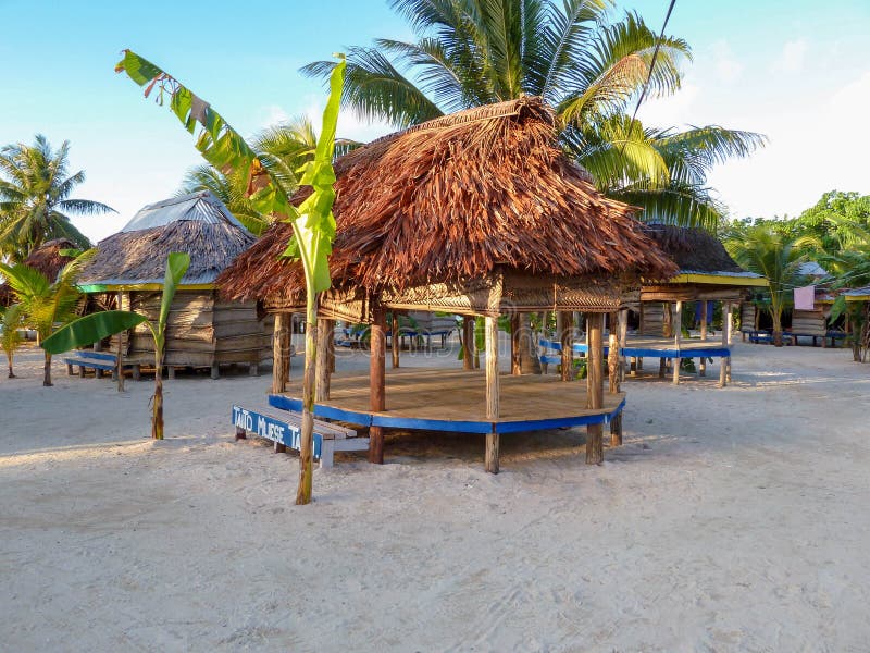 Wooden beach hut stock photo. Image of exotic, tropical - 9982414