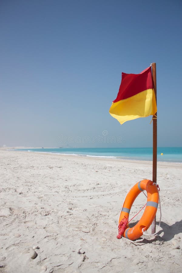 Beach flag stock image. Image of nautical, beautiful - 42640539