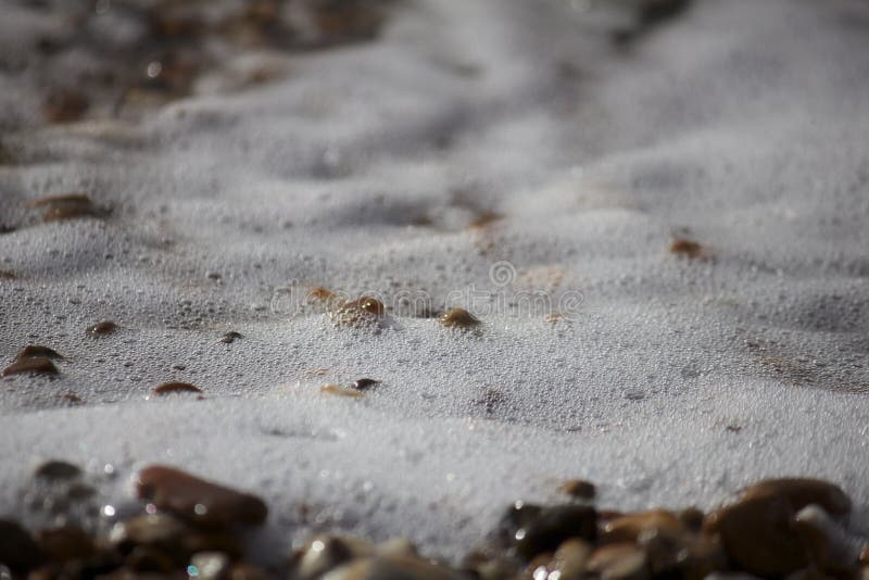 Beach Foam stock image. Image of seaside, stones, water - 51482671