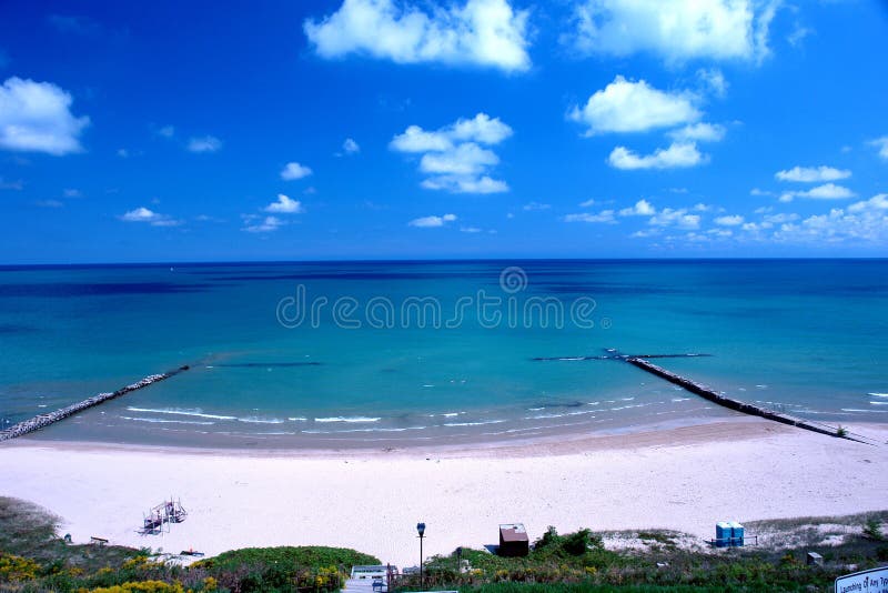 Beach front stock image. Image of lovely, beauty, blue - 1209653