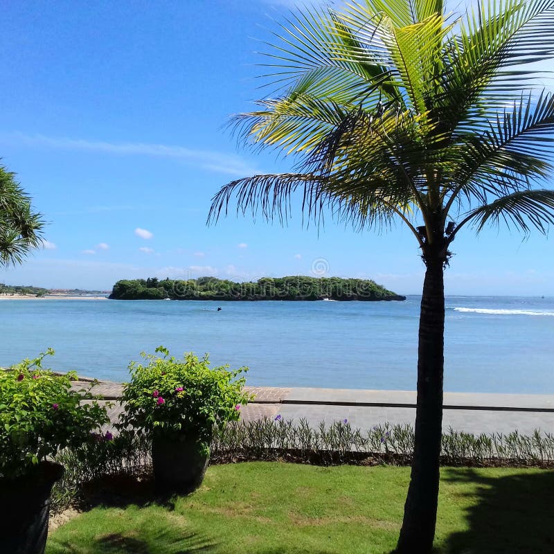 Beach Front Tropical View Resort Stock Image - Image of view, healthy ...