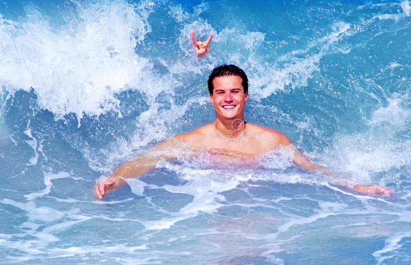 Beach fun stock image. Image of laughing, curves, happy - 2935477