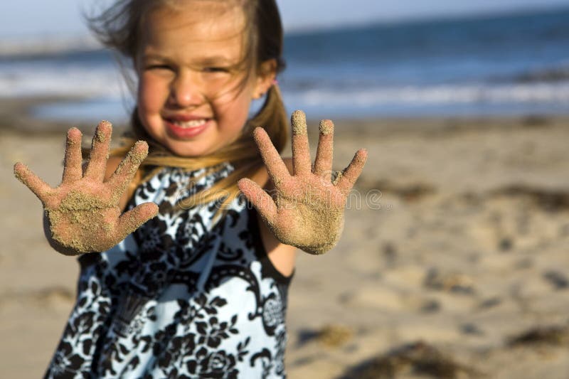 Beach girl stock photo. Image of holiday, beach, portrait - 10143936