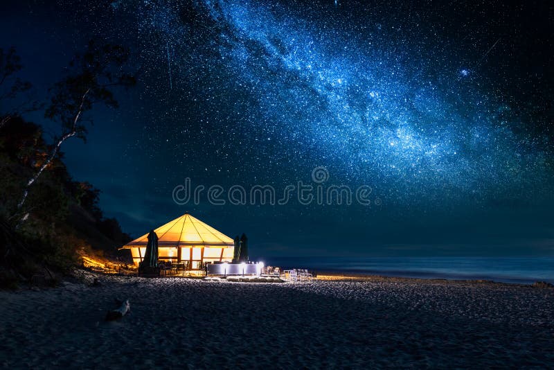 Sea beach glowing rocks stock image. Image of bright - 205036753