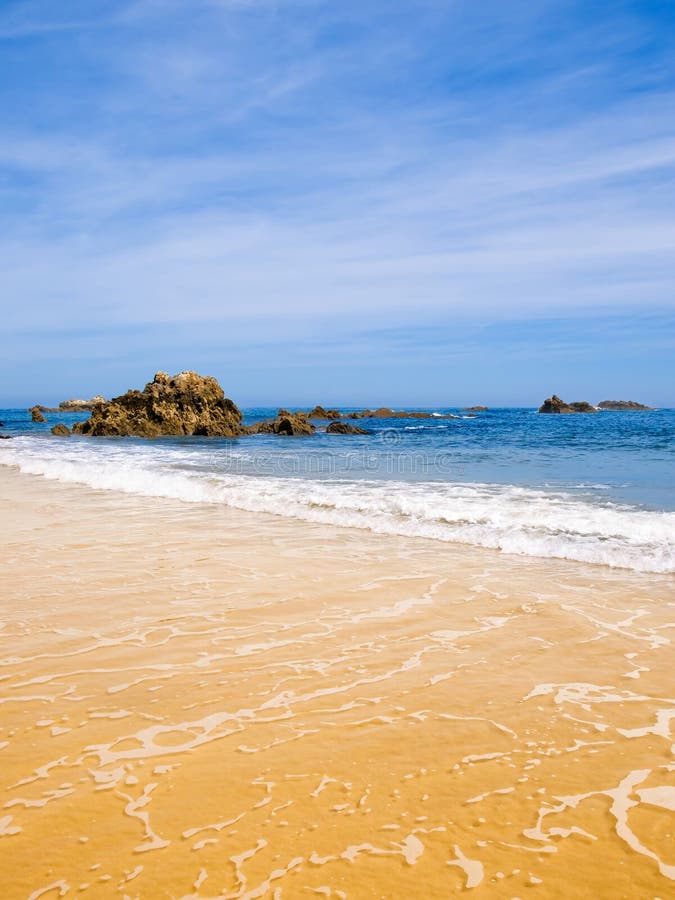 Golden sand stock image. Image of beautiful, golden, scenic - 4928549