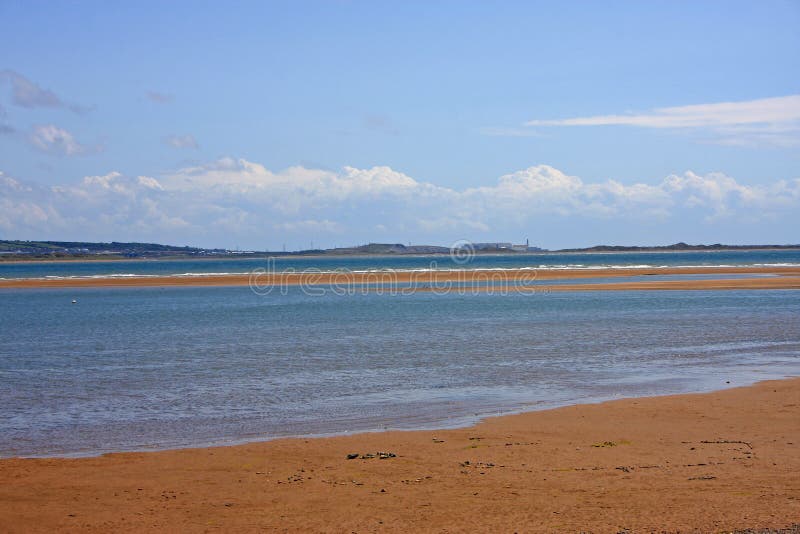 Haverigg, Cumbria stock photo. Image of yacht, houses - 23921656