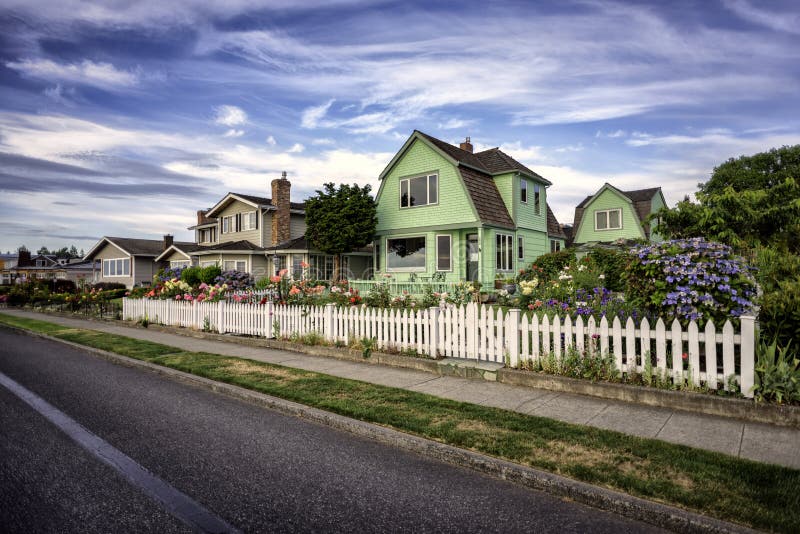Edmonds Beach Houses Stock Photos - Free & Royalty-Free Stock Photos ...