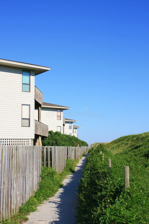 Beach houses stock photo. Image of beaches, plants, beach - 7149184