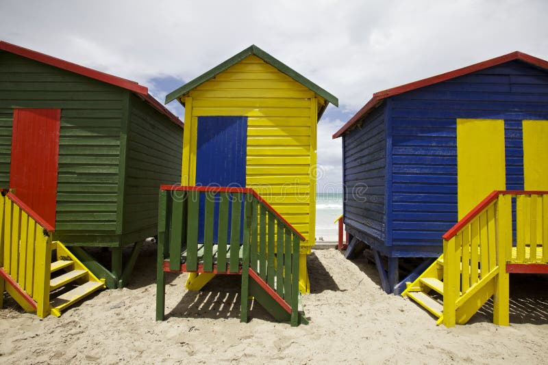 Beach Huts, Australia stock image. Image of multi, house - 12208161