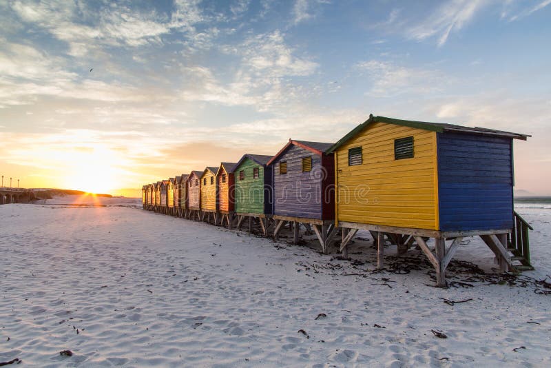 Beach Huts Muizenberg stock image. Image of holiday - 121957817 Beach Huts Muizenberg stock image. Image of holiday - 121957817