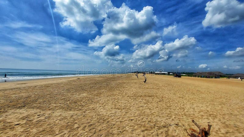 Beach in india stock image. Image of wave, sand, landscape - 260494379