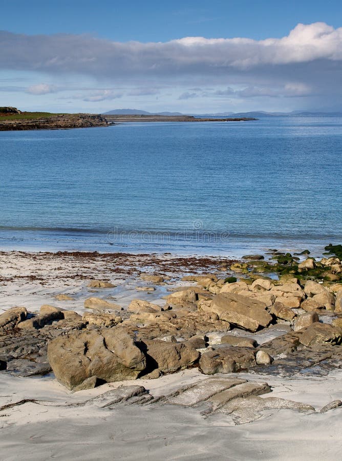 Beach on Inishmore stock image. Image of beach, coast - 4219443