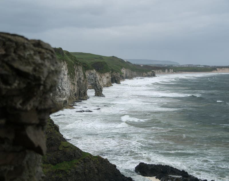 Beach at the irish coast stock photo. Image of tourist - 106737676