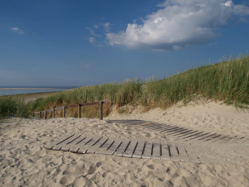 The Island of Langeoog in the German North Sea Stock Photo - Image of ...