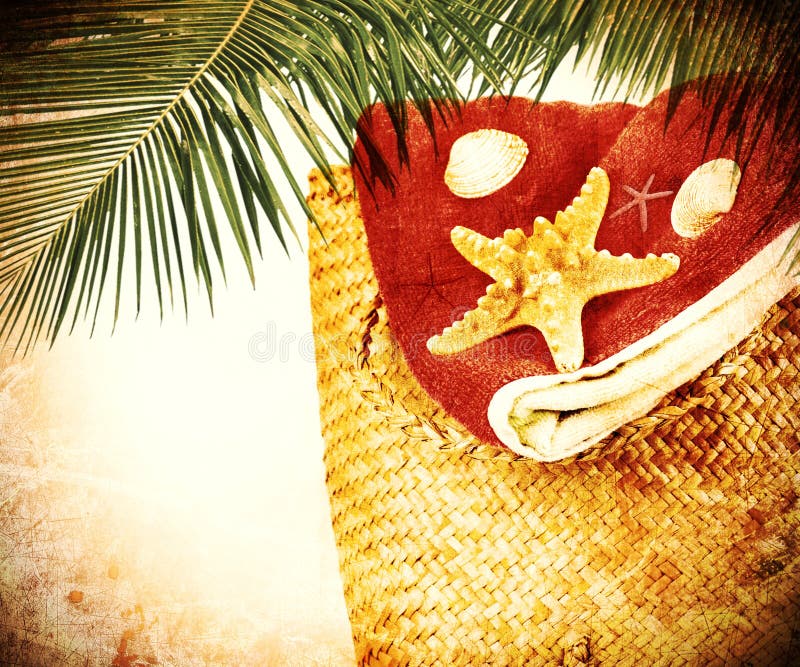 Beach items stock photo. Image of ocean, relaxation, heat - 672826