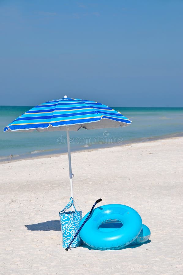 Beach Items stock image. Image of island, gulf, travel - 26104113