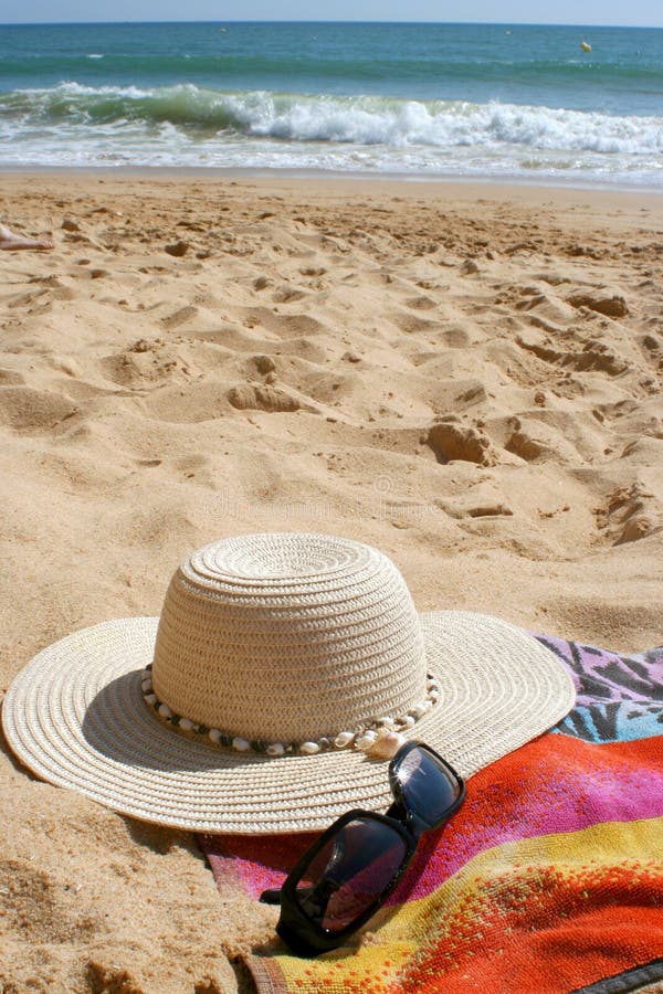 Beach items stock photo. Image of ocean, relaxation, heat - 672826