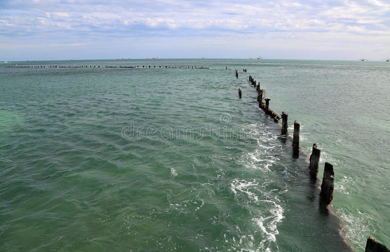 View from Key West Beach stock photo. Image of romantic - 273629094