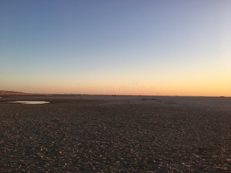 Sunset stock photo. Image of kijkduin, scenery, afterglow - 97804714