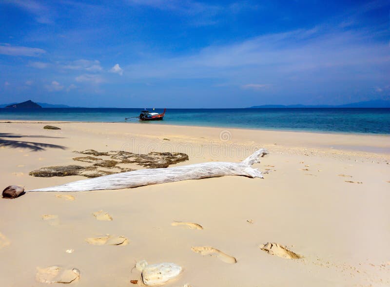 Beach at Koh Bulone Island Satun Stock Photo - Image of landscape ...